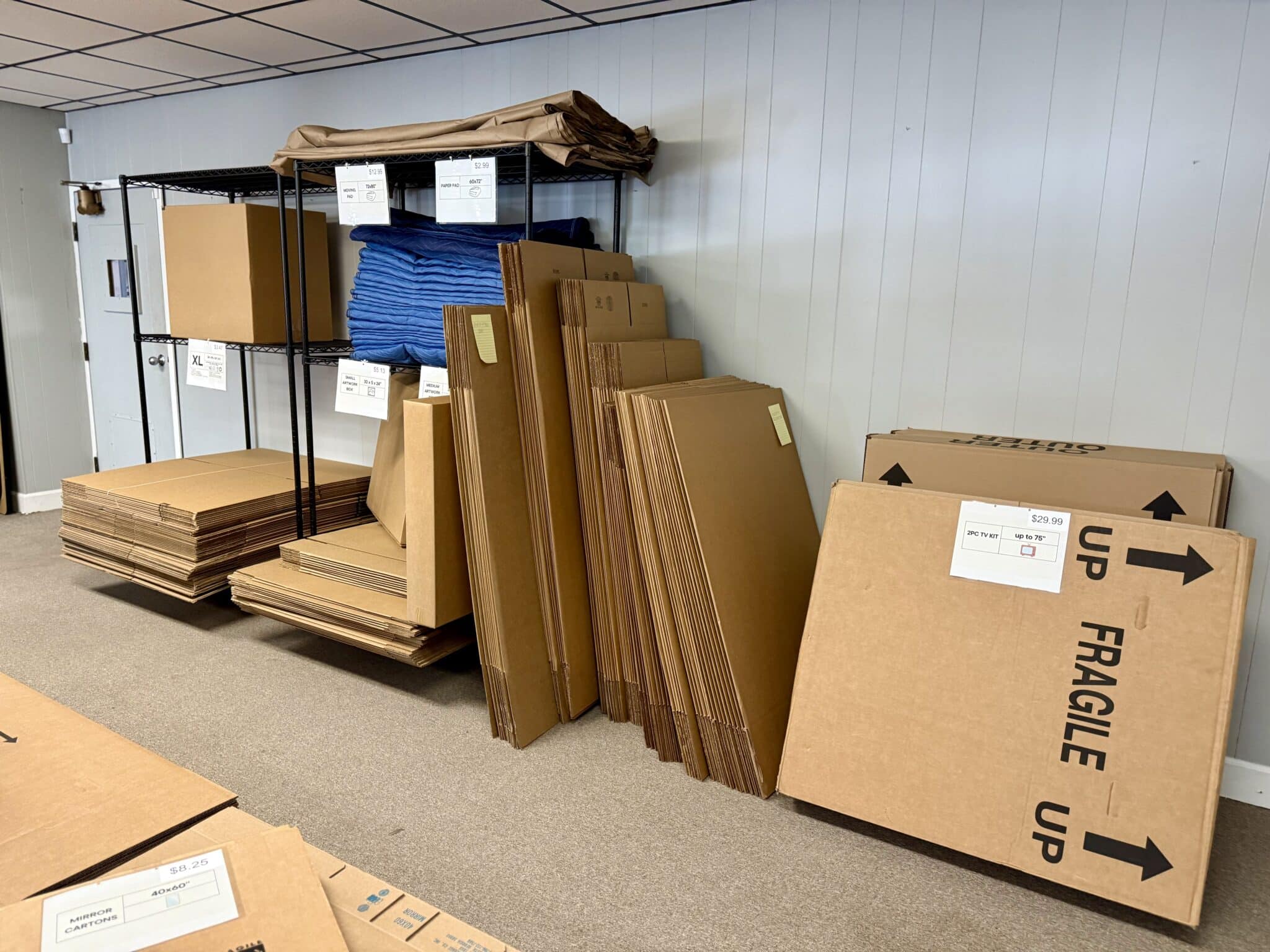 Moving Boxes & Supplies Company North Carolina | All Ways Moving